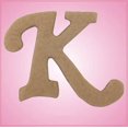 Cursive Letter K Cookie Cutter - Walmart.com