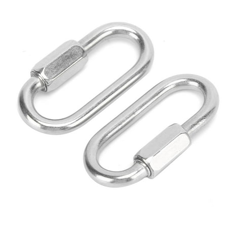 D-Shape Locking Carabiner, D-Shape Design Quick Link High Breaking And ...