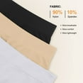 3 Pack Slip Shorts For Women Under Dress Comfortable Smooth Seamless