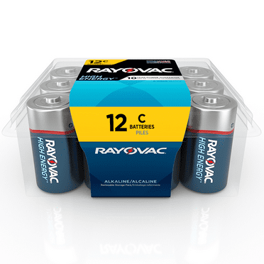Rayovac High Energy D Batteries (8 Pack), Alkaline D Cell Batteries ...