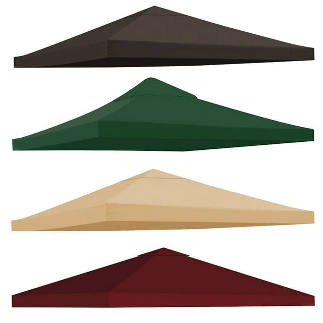 Gazebo Canopy Replacement Top Waterproof Cover, Outdoor Gazebo Canopy ...