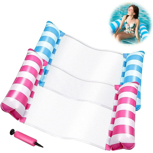 ShenMo Inflatable pool hammock, floating hammock, 4 in 1 inflatable ...