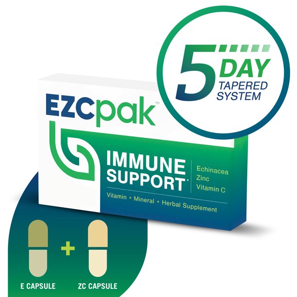 EZC Pak Echinacea Zinc Vitamin C - 1 pack - Walmart.com
