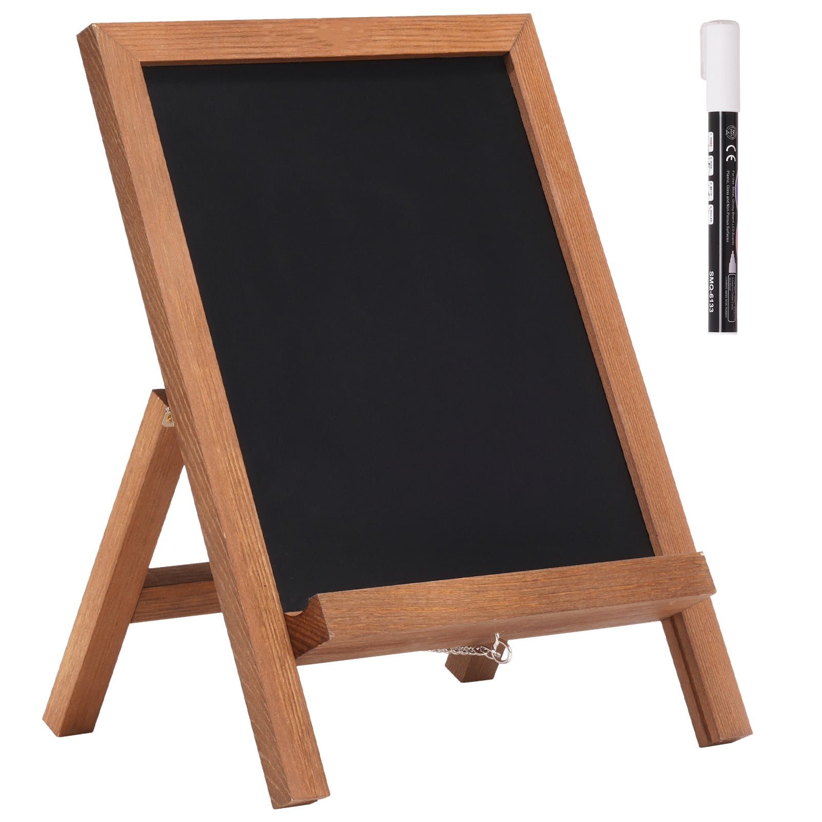 BENTISM 10"x14" Wood Framed Chalkboard Tabletop Menu Display Easel Sign ...