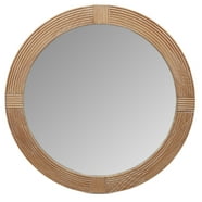 Brogan Distressed Wood Slat Wall Mirror Multi-Colored 43" x 26" by ...