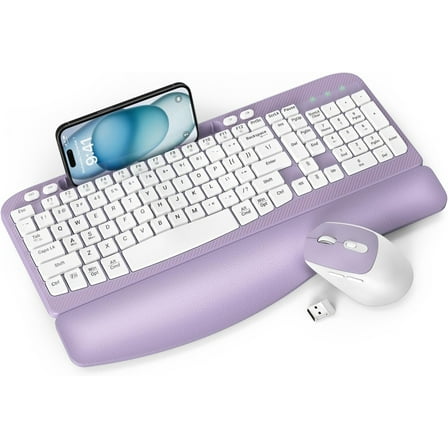 Gyration Wireless Air Mouse GO Plus with Full Sized Wireless Keyboard ...