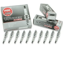 6 pc NGK 4074 Racing Spark Plugs for AR2593 AR2594 AR51 Ignition Wire ...