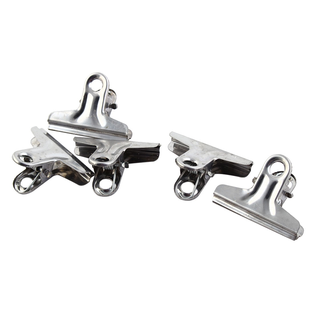 Unique Bargains Document Ticket Paper 1.6" Width Binder Metal Clips ...