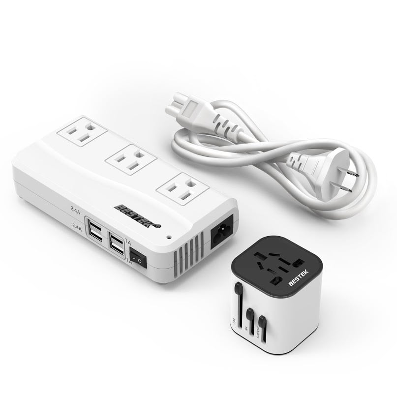 Bestek power converter and adapter countries - santaopm