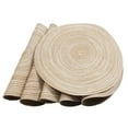 Coolmade Round Rop Cotton Braided Table Place Mats Braided Coaster ...