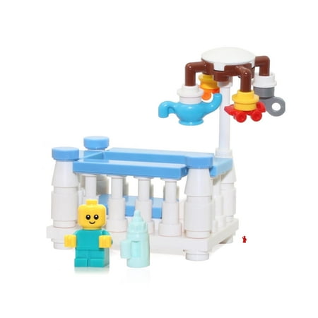 LEGO Baby MiniFigure in Boy Crib (with Spinning Mobile) Very Cute ...