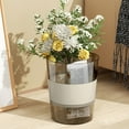 Three Round Sections Splicing Trash Can,Office Bathroom Waste Bin Small ...
