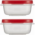 Bundle Food Storage Containers 9 Piece Set, Half Cup Plastic Containers ...