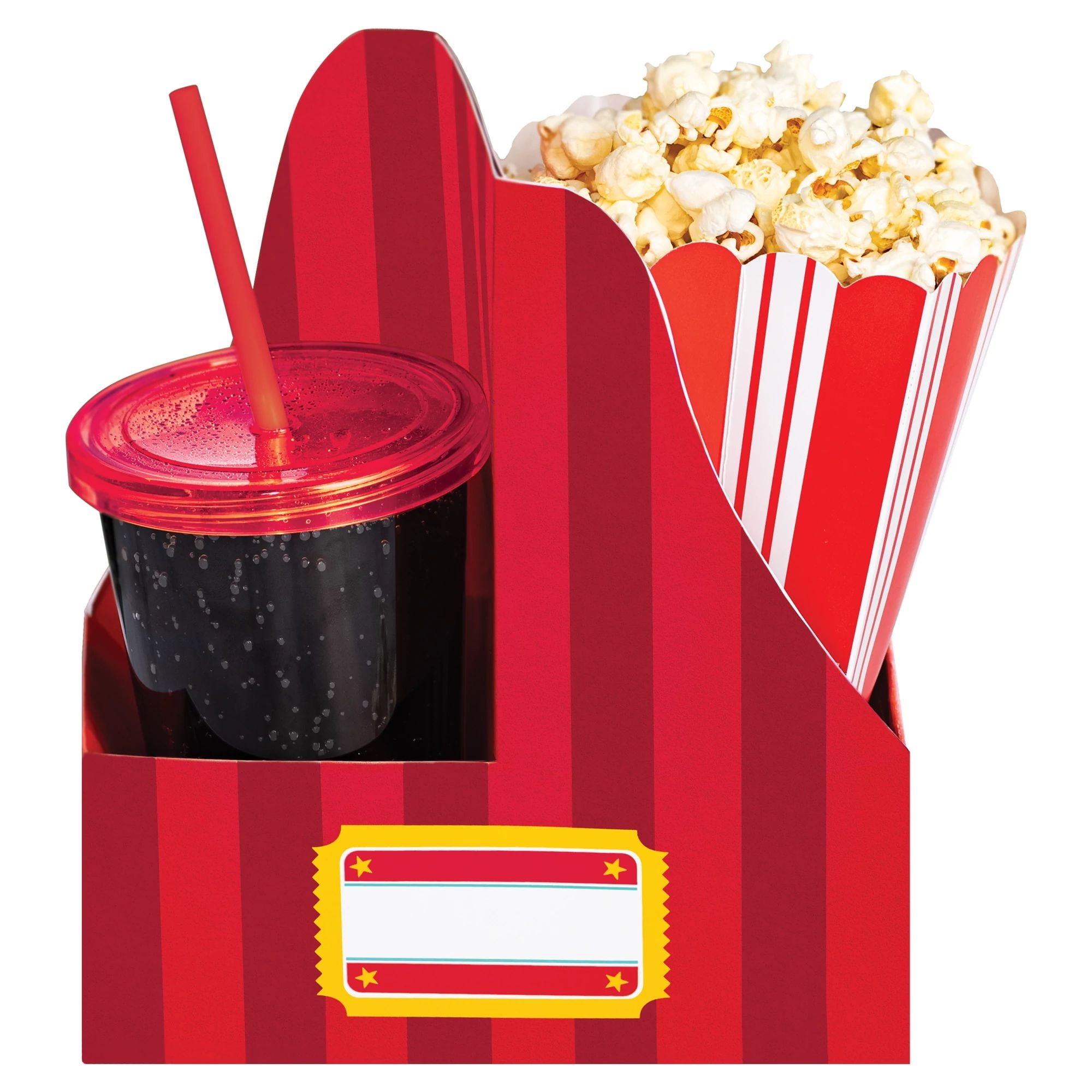 13 3 4 H X 12 W X 6 1 2 D Movie Night Snack Tray Pack Of 2 Walmart