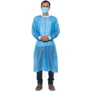 Isolation Gown Elastic Cuff, Medical Dental, Latex Free, Fluid ...