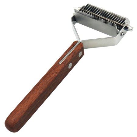 Pet Grooming Tool - Dual-purpose Undercoat Rake for Cats & Dogs - for ...