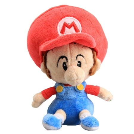 uiuoutoy Super Mario Baby Mario Plush Toy 6'' Figure - Walmart.ca