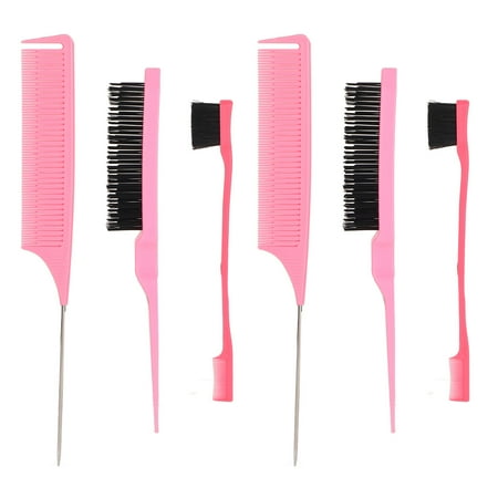 Rat Tail Comb Set Lightweight Styling Portable Multi Purpose Parting ...