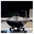 2PCS Stainless Steel Wok Ring Metallic Round Bottom Wok Rack 10.43X11 ...