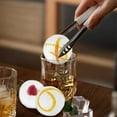 YiJuHui 4 Cavity Golf Ball Ice Cube Mold, Silicone Sphere Ice Tray for ...