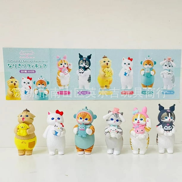 Caja de huevos Eikoh Mofusand Cat Shark Ilustración Diseñador Colección de gatos tiburón Modelo ...