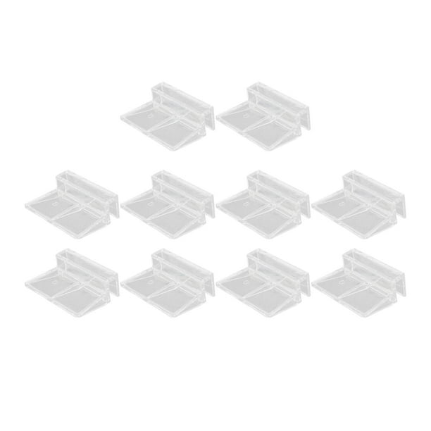 10x Aquarium Screen Net Clips Glass Fixed Cover Bracket Multi ...