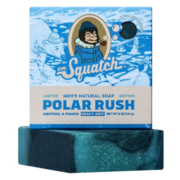 Dr. Squatch x Minecraft Diamond Scrub Bar Soap for Men Limited Edition ...