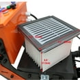 Hand-push Cement Floor Grinder Concrete Floor Polisher Grinder Working ...