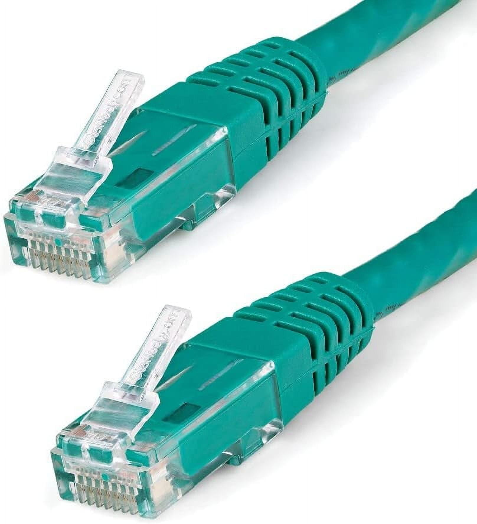 SHILIU-15ft CAT6 Ethernet Cable - Green CAT 6 Gigabit Ethernet Wire ...