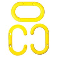 Mr. Chain Chain Link,1-1/2 In.,Yellow,Acetal,PK10 30702-10 - Walmart.com