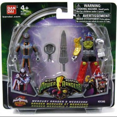 Bandai - Power Rangers Mighty Morphin Head Morph Figure, Black Ranger ...