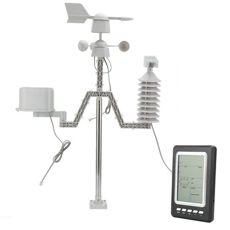 Wireless Weather Station, Indoor And Outdoor Low Voltage Detection DCF ...