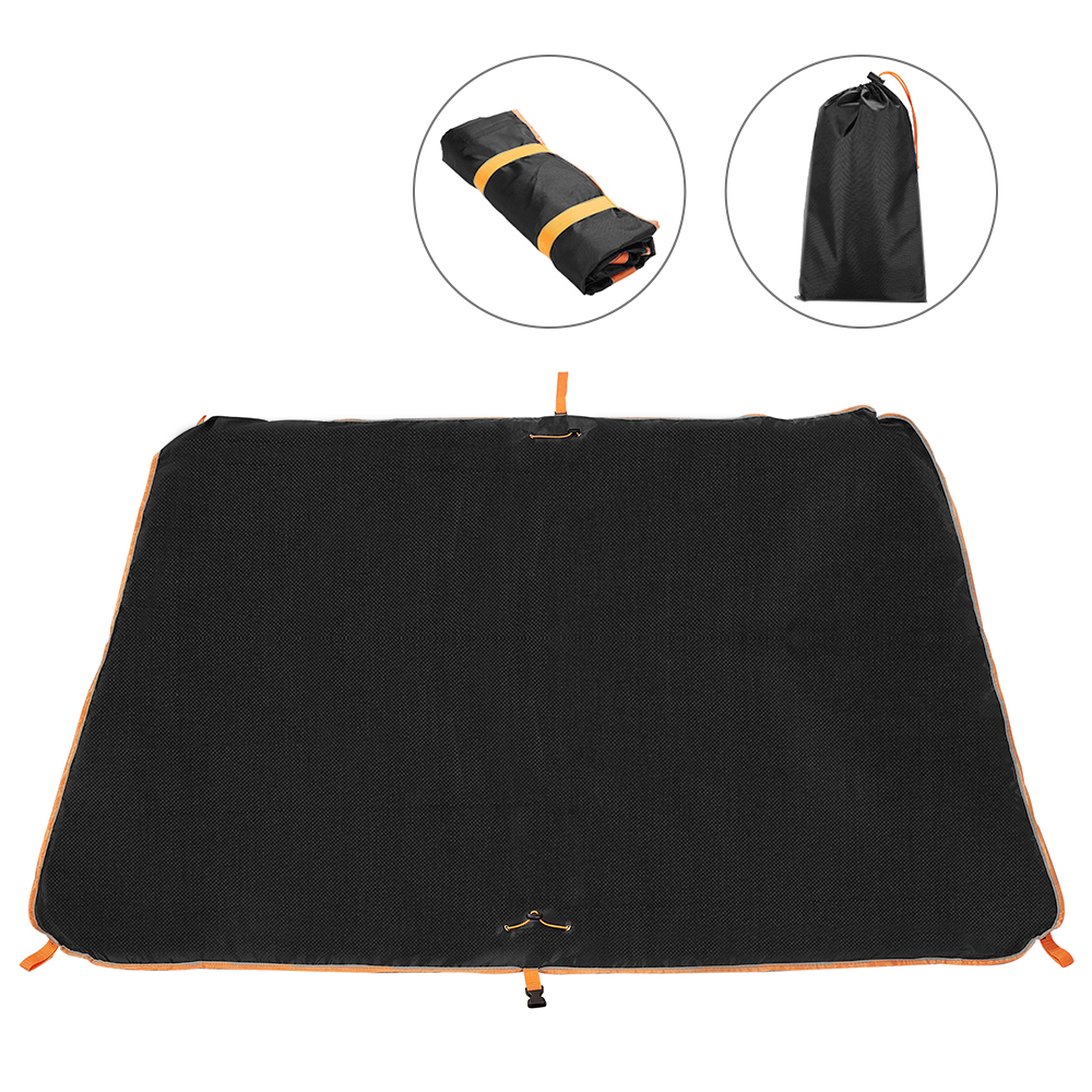 2-IN-1 Camping Blanket Picnic Ground Tarp Traveling Hiking Beach Park ...