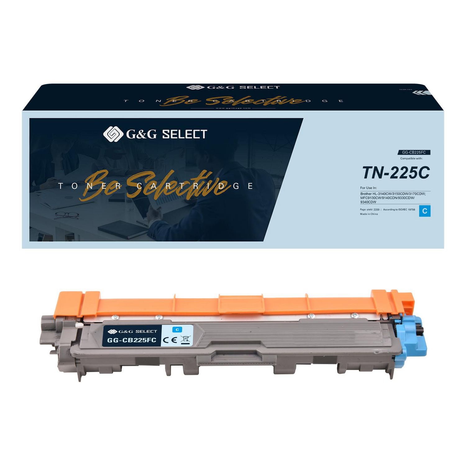 Click here for G & g Select Brother Tn-225 Remanufactured Cyan To... prices