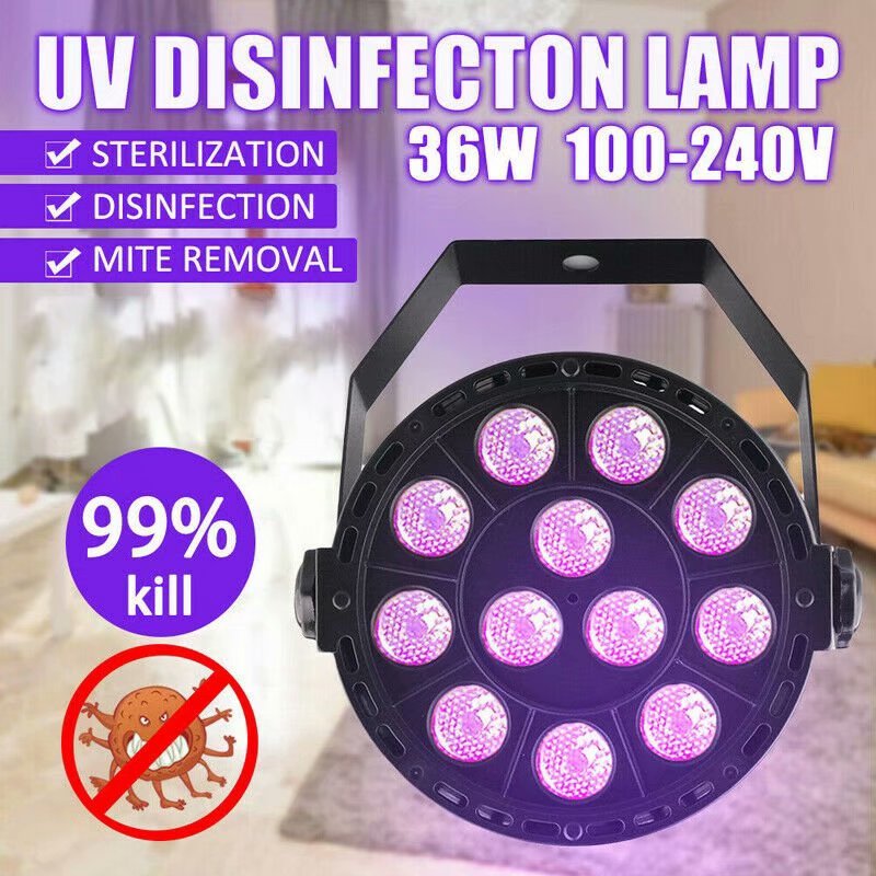 VicTsing 36W Medical Disinfection UV Lamp Home Room LED Ultraviolet ...