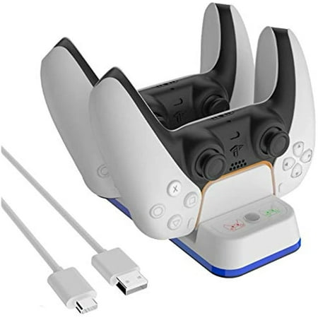 Charger for PS5 DualSense Controller, Charging Station Dual USB ...