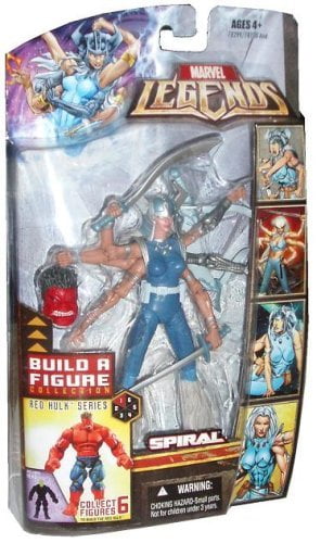 Marvel Legends Build A Figure Collection Red Hulk Series 6 Inch Tall ...