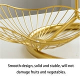 Metal Fruit Basket, 3 Tier Irregular Kitchens Detachable Dessert ...