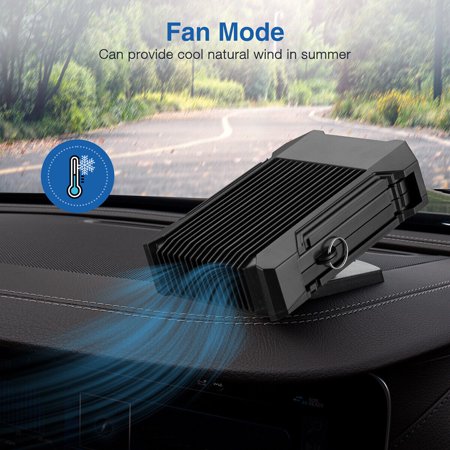 Universal 150W Car Portable Electric Heater Windshield Defogger Speed ...