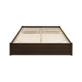 Prepac Select 4-Post Platform Bed, King, Espresso - Walmart.com