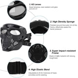 Off Road Motorcycle Goggles Sports Riding Goggles Face Mask Motorcycle ...