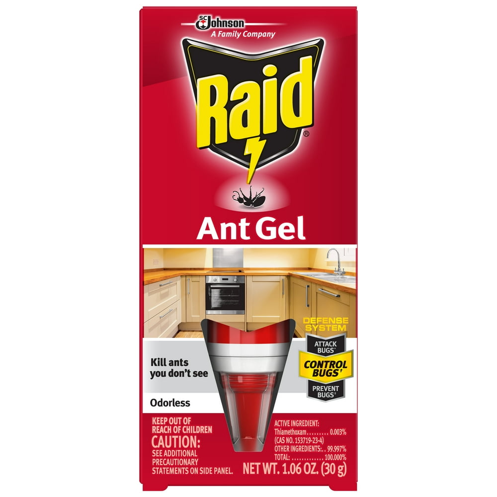 Raid Ant Gel, 1.06 OZ (Pack - 6) - Walmart.com - Walmart.com
