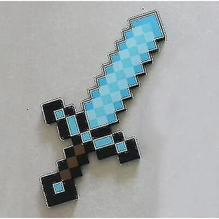 Minecraft Design Diamond Sword, Soft Foam Lovelyblue | Walmart Canada