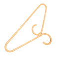 Rattan Clothes Hanger Style,Garments Organizer,Rack Adult Hanger,Room ...