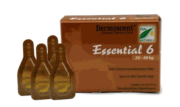 Dermoscent Essential 6 Spot-on Skin Care Large and Extra Large Dogs ...