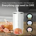 GuruNanda Saltair Lamp & Essential Oil Diffuser - Color Changing Lights ...