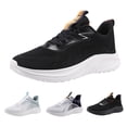 AUDeals Men's Running Shoes Breathable Athletic Sneakers Non Slip Shock ...