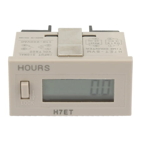 Electric Counter, Digital Electronic Counter, 6-Bit LCD Stable Home For ...