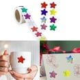 500Counts Colorful Star Sticker Glittering Heart Sticker Wrapping ...