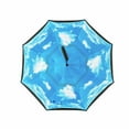 Inverted Umbrella Windproof Reverse Double Layer with C-shaped Hands ...